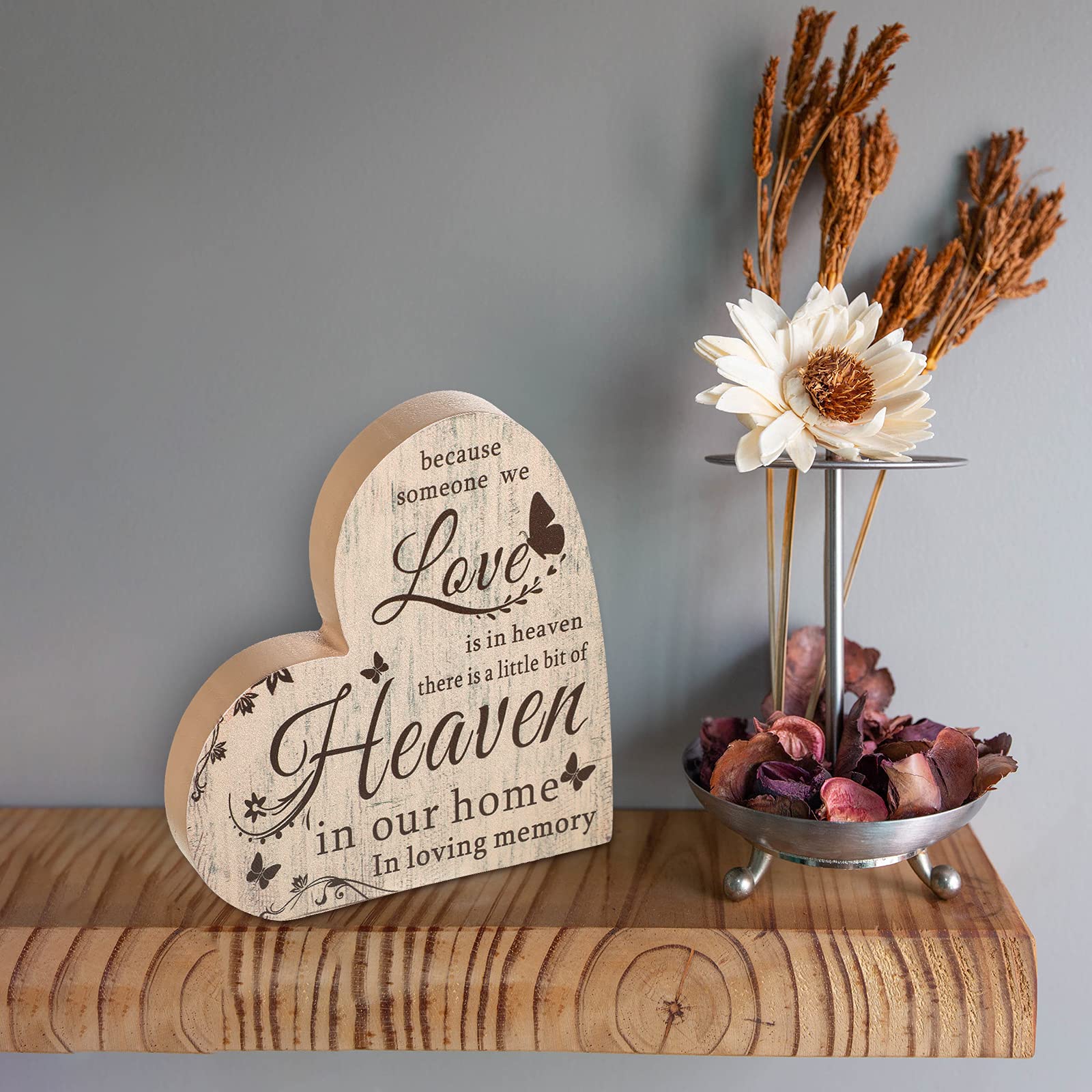 Snapklik.com : Sympathy Gift Bereavement Memorial Decor Sign Loss Of ...