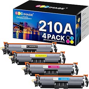 Amazon.com: 210A Toner Cartridges 4 Pack Compatible for HP 210A Toner Cartridges 210X 210 Use ...