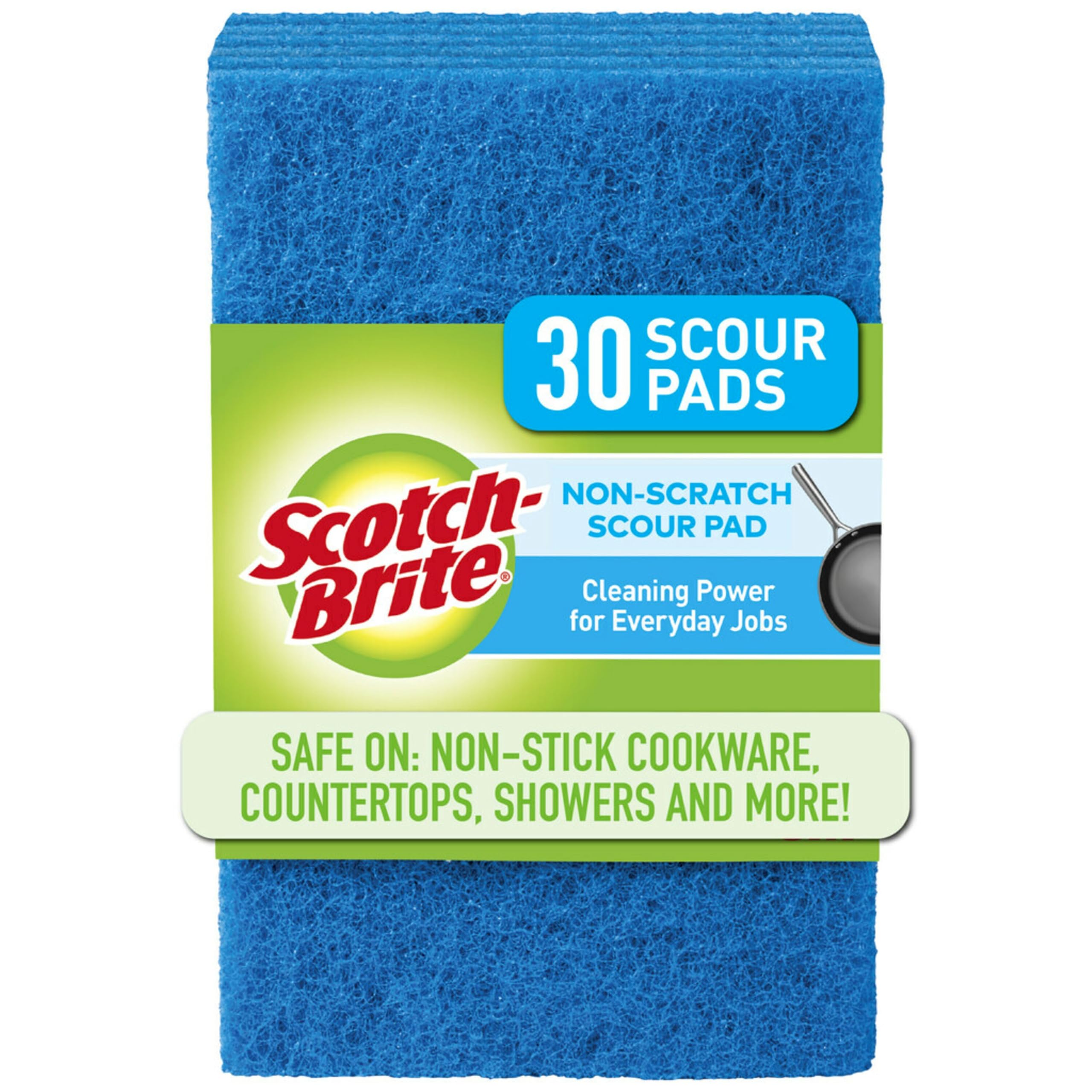 Amazon.com: Scotch-Brite Non-Scratch Scour Pads, Scouring Pad for ...