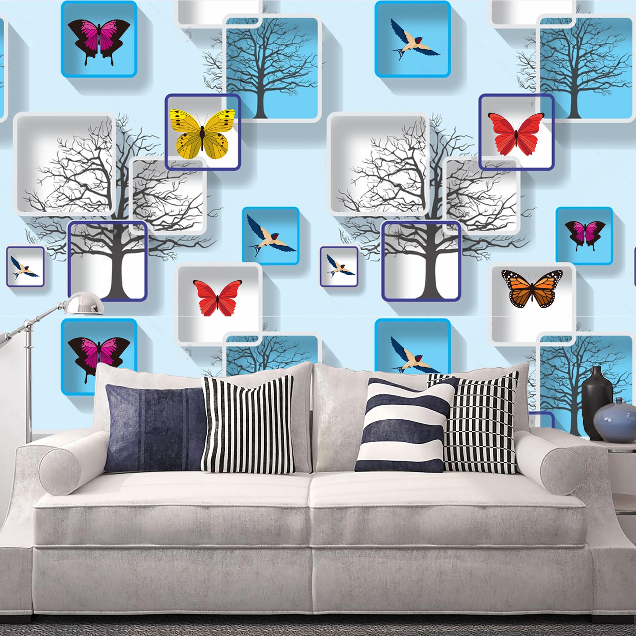 BP DESIGN SOLUTION Wallpaper for Home/Kitchen/Office/Lobby/Bedroom ...