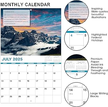 Free Bible Verse Calendar 2021 To Inspire You