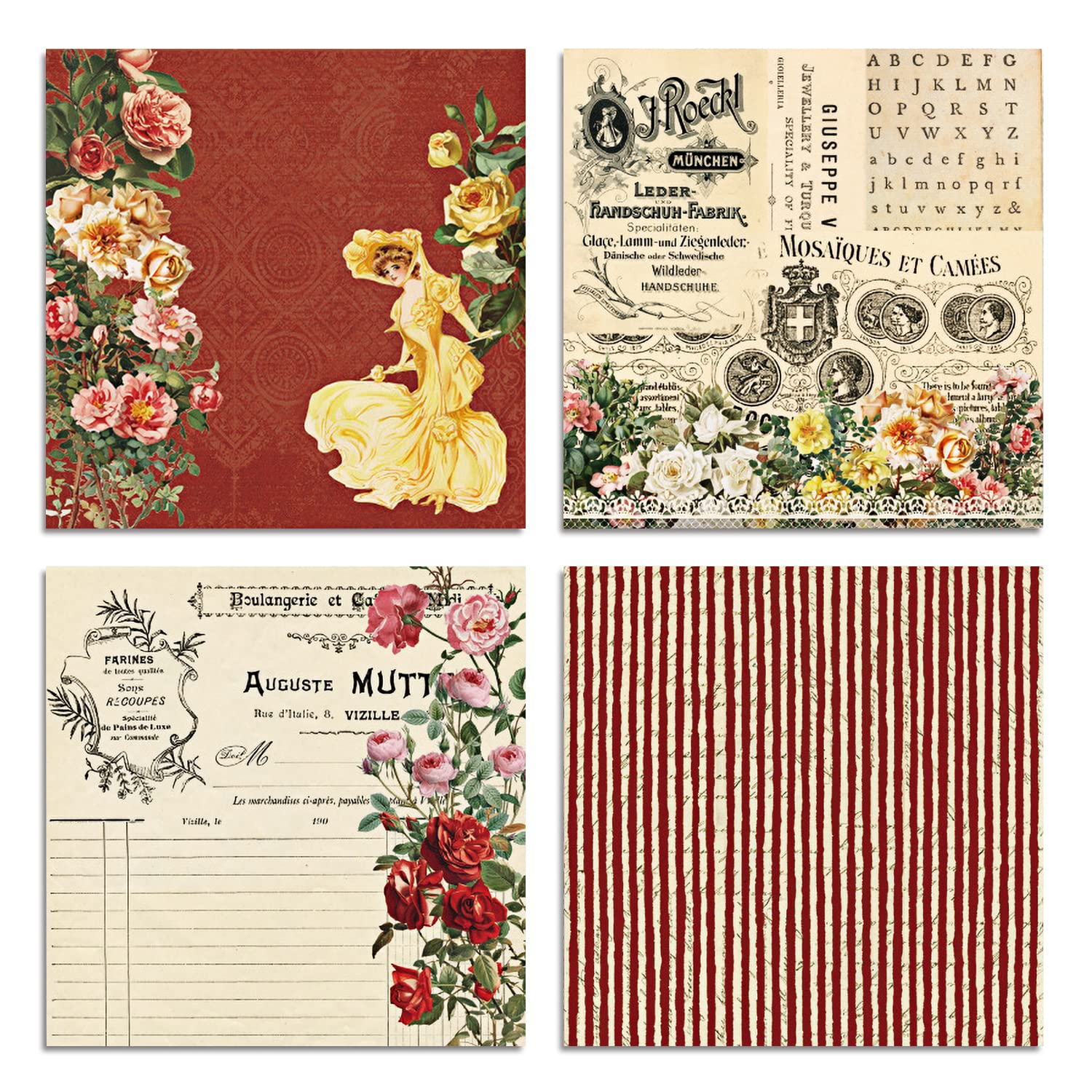 Patterned Kraft Paper Background