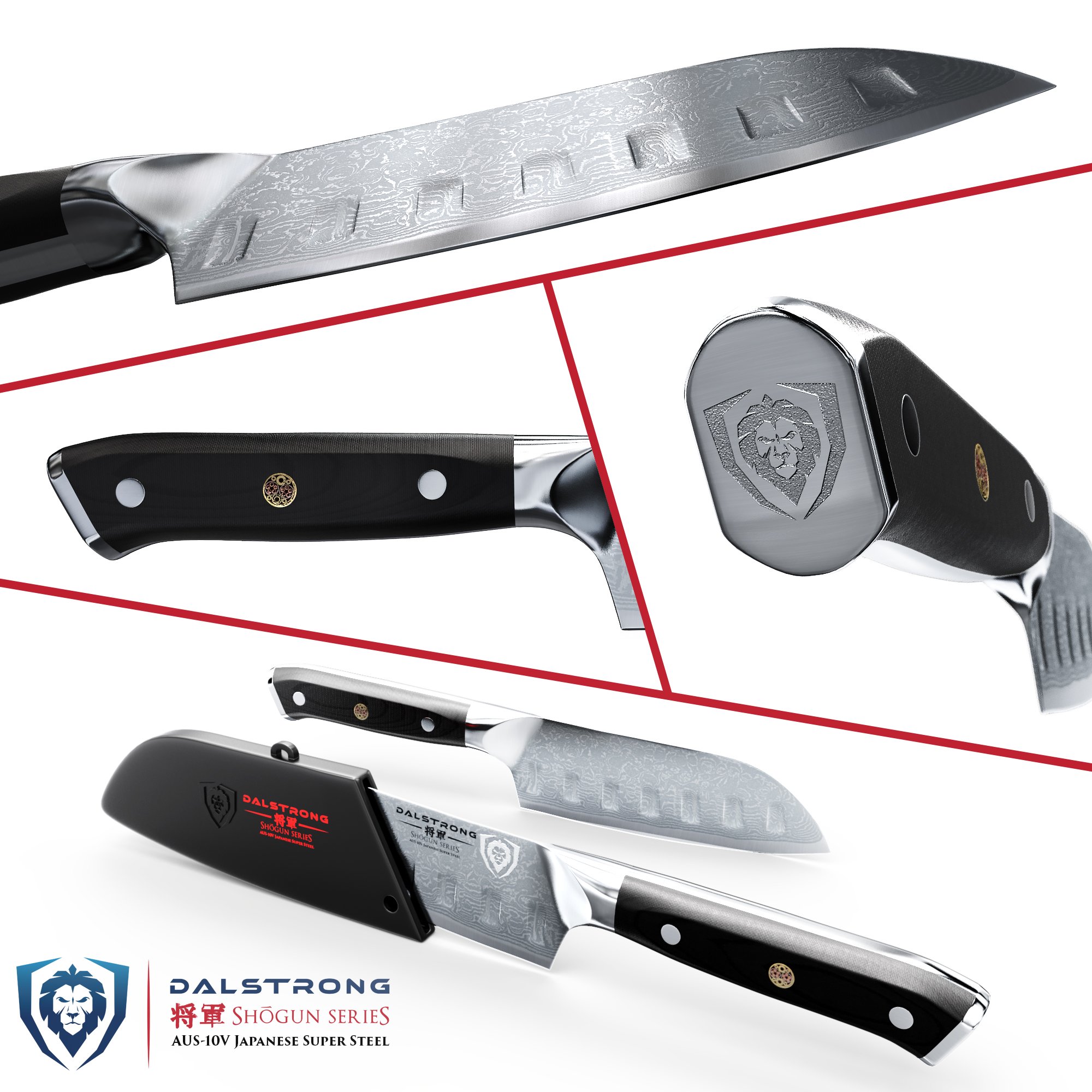 Snapklik.com : Santoku Knife - 5 Inch - Shogun Series Elite - Japanese ...