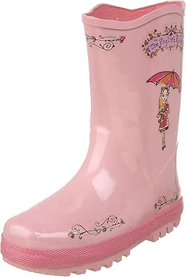 Amazon.com: KIDORABLE English Roses Character Rainboot (Toddler/Little ...