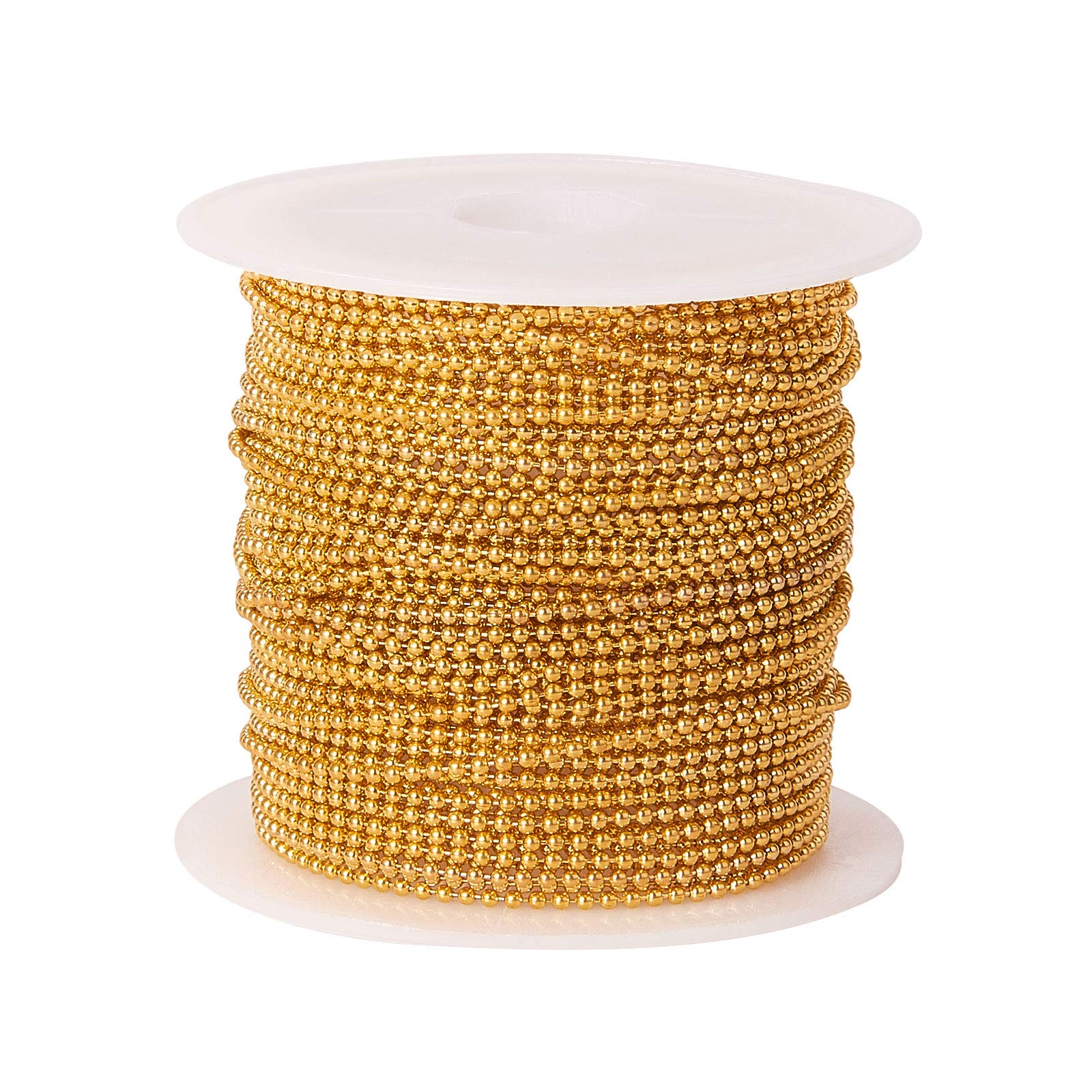 Amazon.com: DanLingJewelry 32 Feet Brass Pull Chain Extension Ball Bead ...