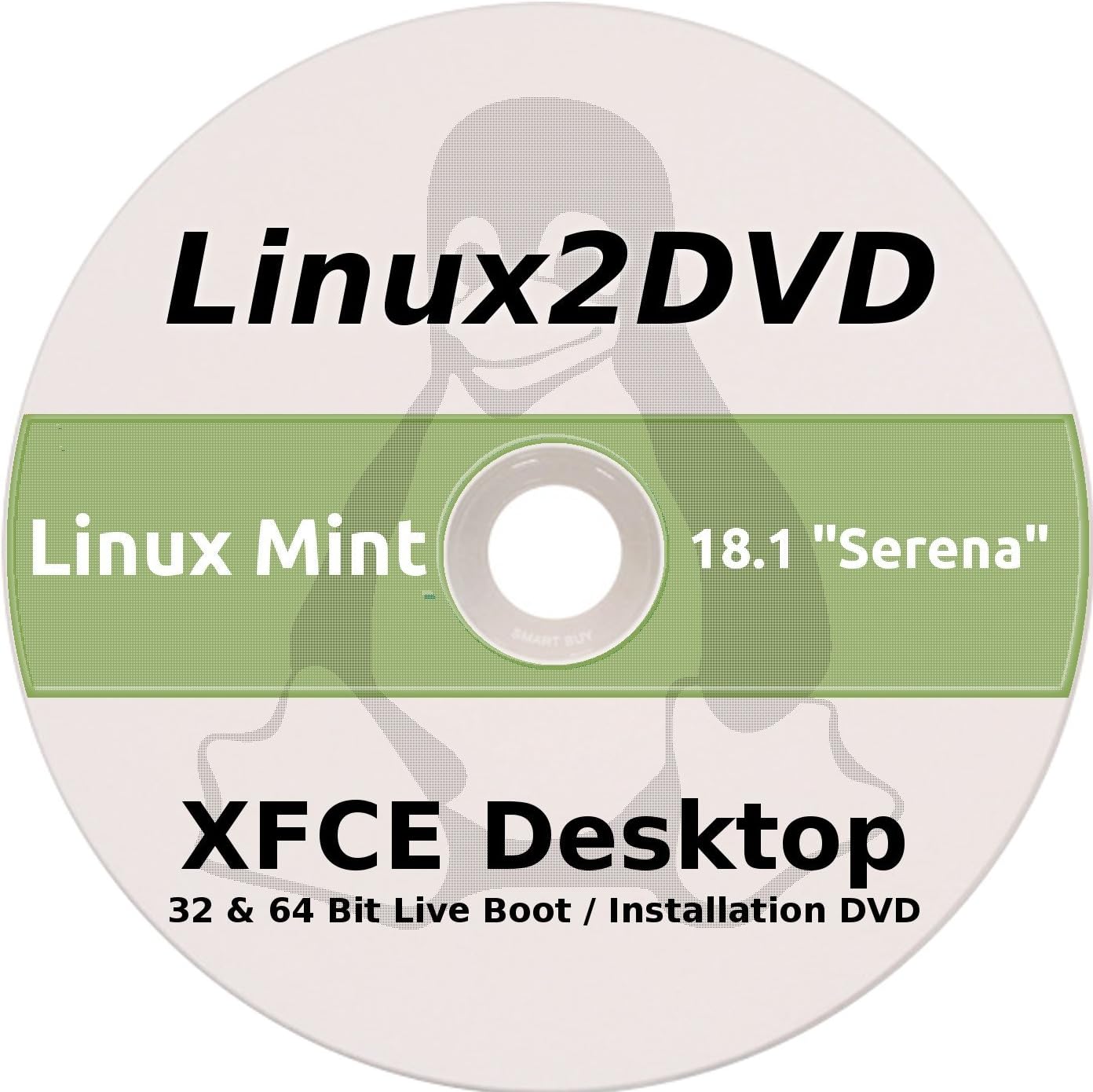 Amazon.com: Linux Mint, XFCE Desktop, Special Edition, 32 & 64 Bit, DVD ...