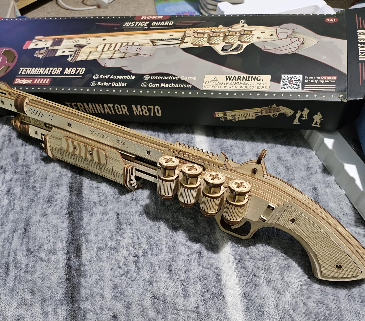 ROKR 3D Wooden Puzzle, Mechanical Model Kits to Build, Laser Cut Model ...