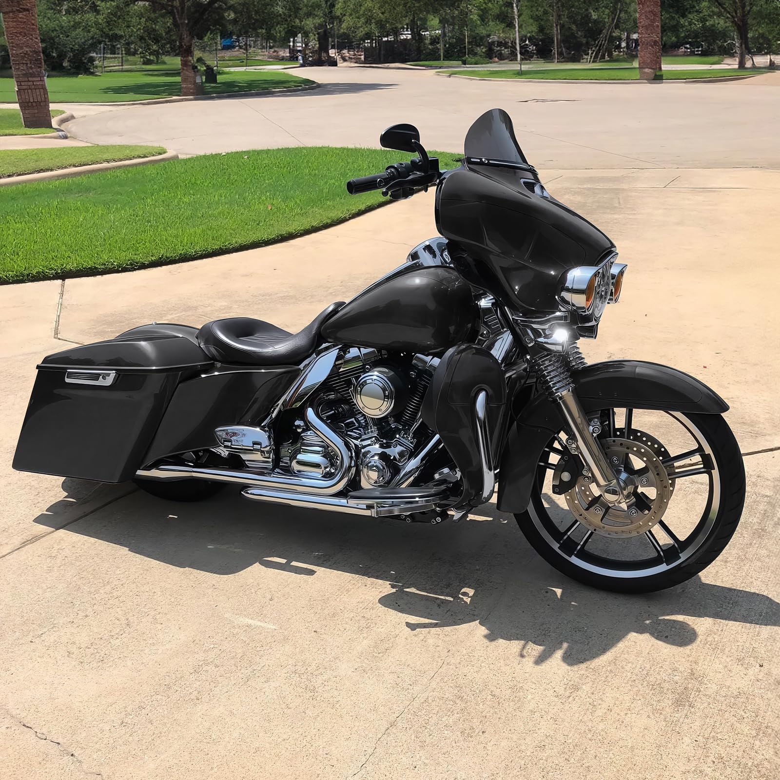 Harley Side Covers Extended Side Covers, Stretched Side Panels Fit For ...