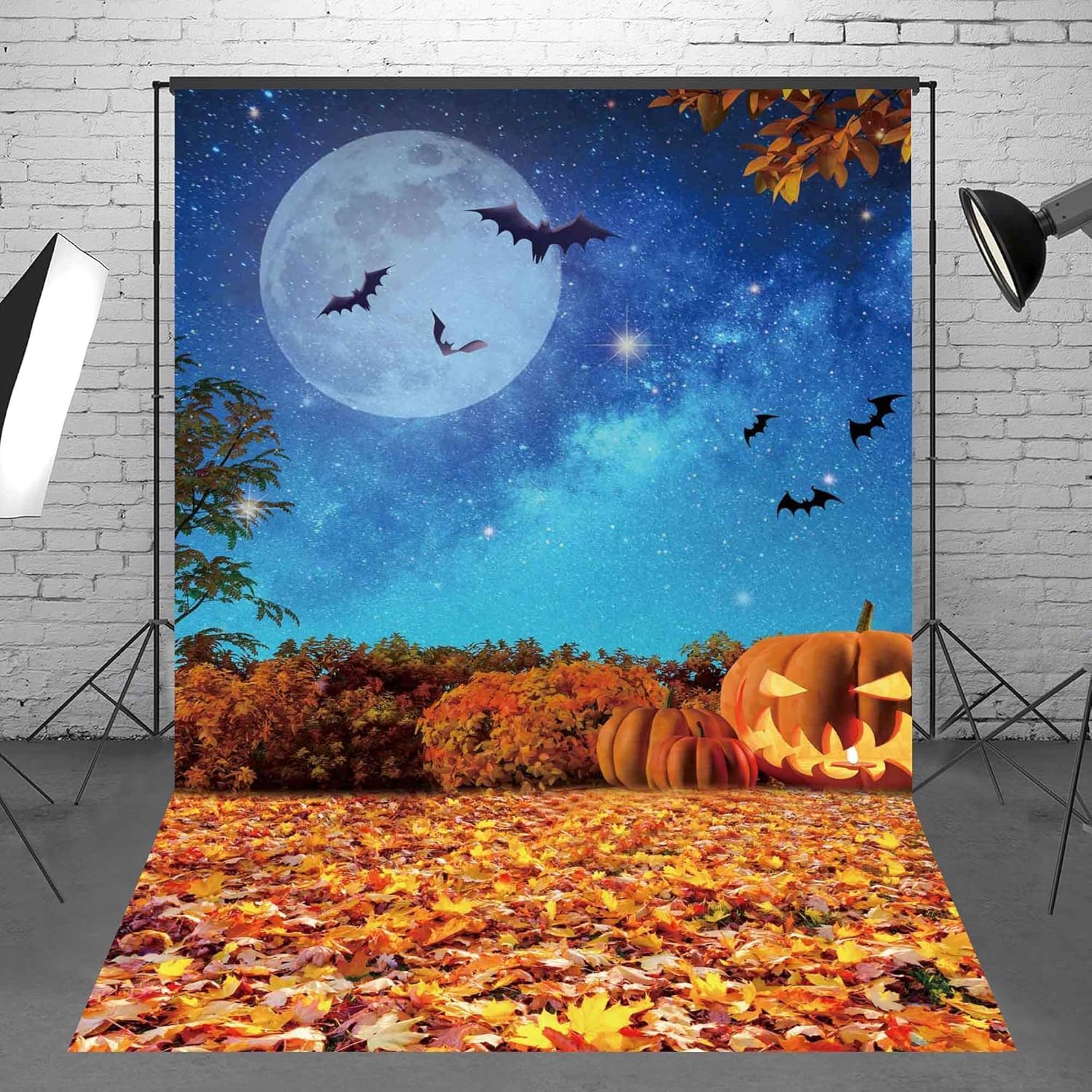 Amazon.com : SJOLOON Halloween Backdrops for Photography Halloween ...
