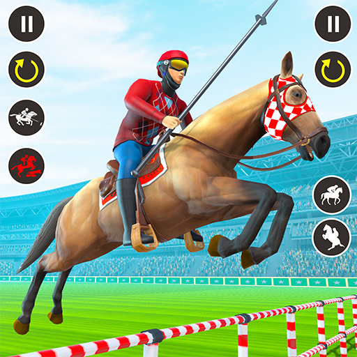 Tent Pegging Horse Racing Games Stunt Rider - Wild Horse Race Tent ...