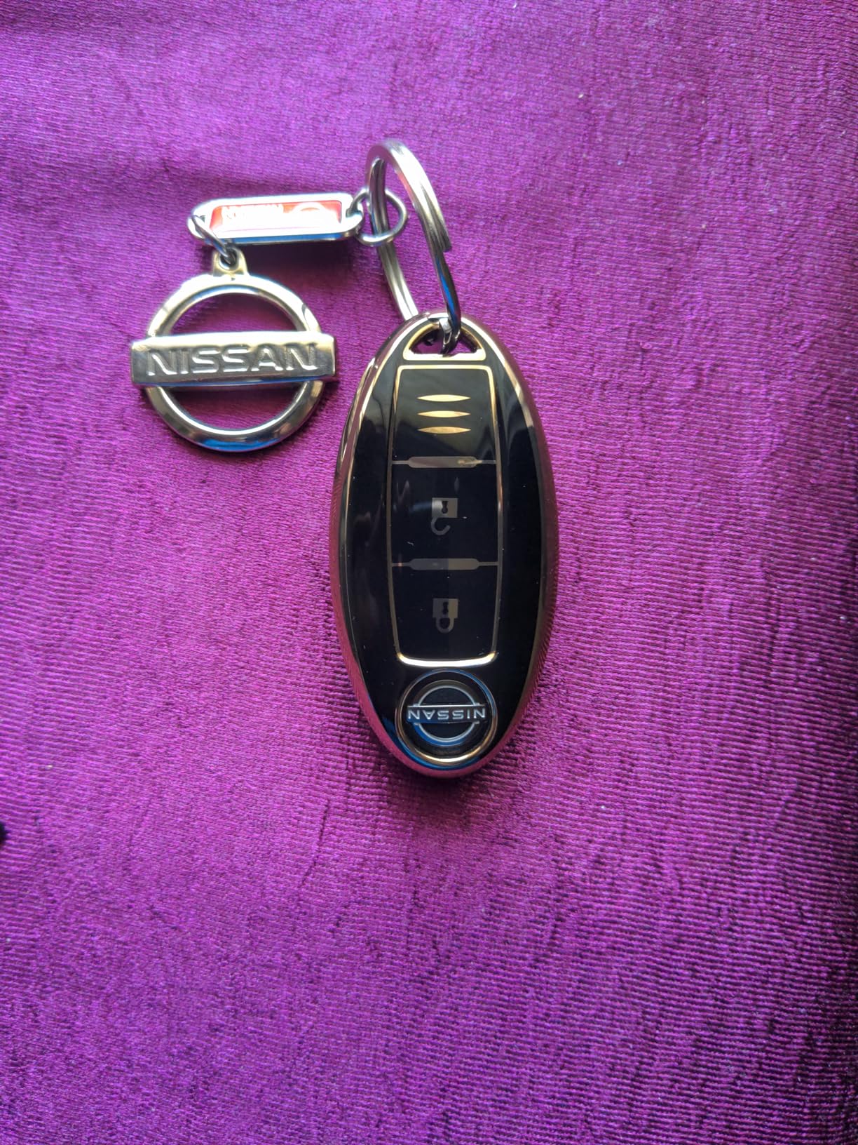 Shopoflux® TPU Key Cover Compatible with Nissan Magnite Smart Key ...