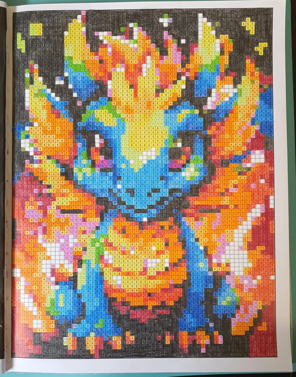 Mystery Mosaics Color By Number Dazzling Creatures: A Fun Pixel Art ...