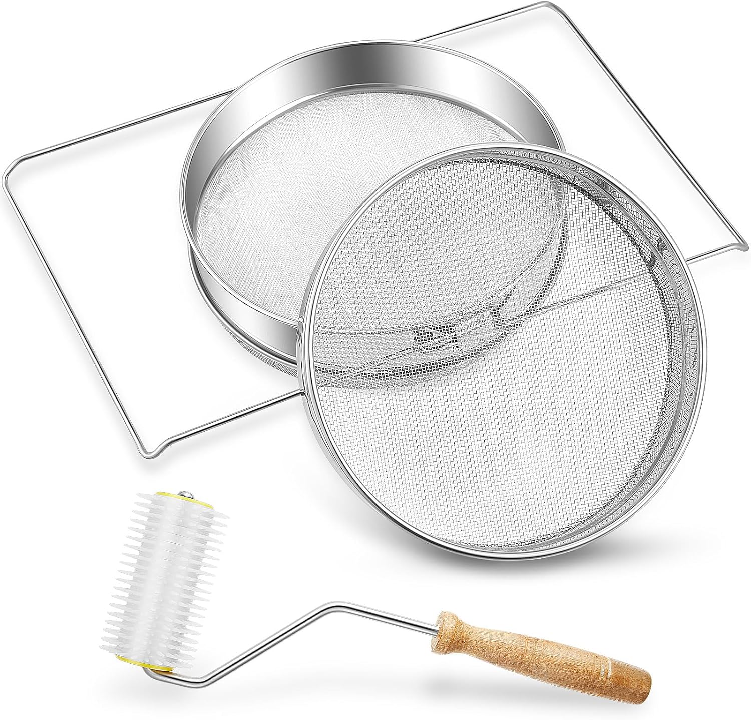 Amazon.com : Yaocom Honey Strainer Stainless Steel with Honey Extractor ...