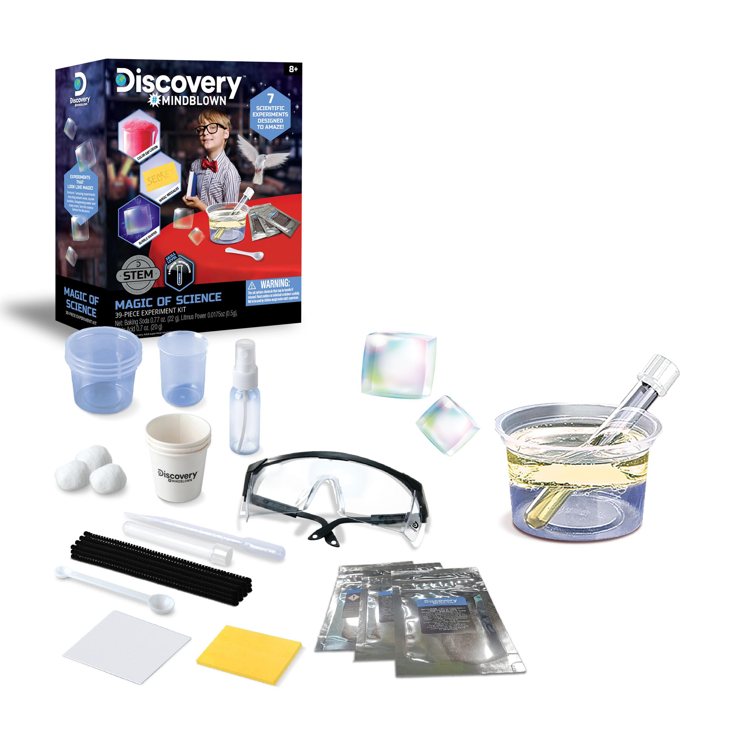 discovery mindblown - Experiment Kit Magic of Science Kit - Science ...