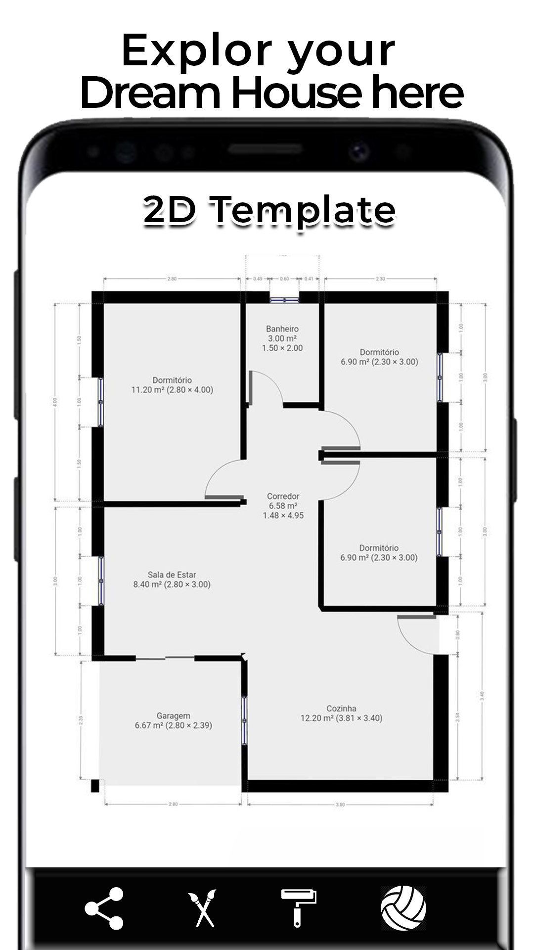 Modern House Design | Home Decor | Redecore Draw Floor Plan | Interiors ...