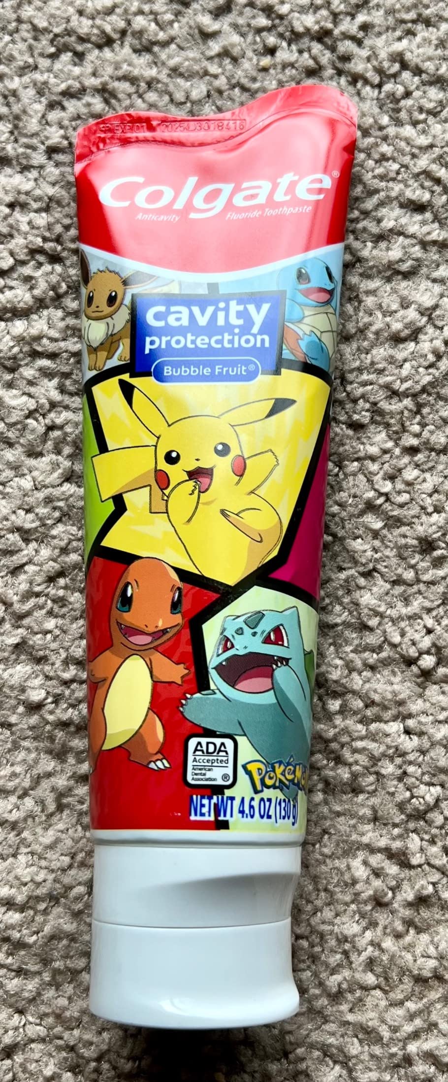 Amazon.com : Colgate Kids Toothpaste with Fluoride, Anticavity & Cavity ...