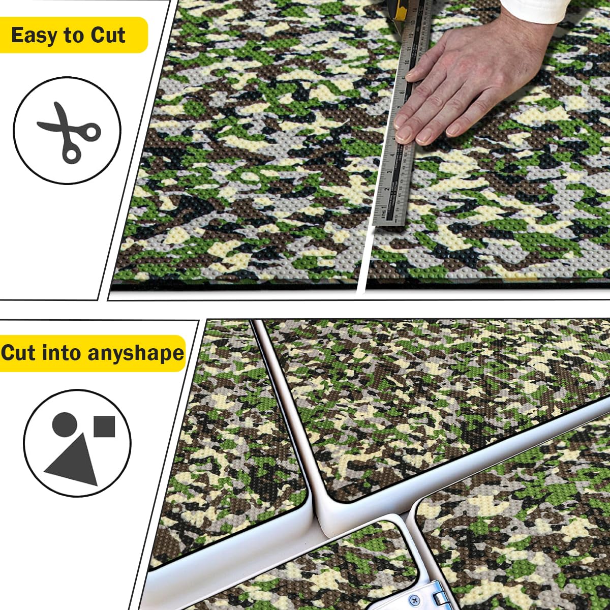 Snapklik.com : Boat Flooring EVA Foam Boat Decking, Camo Marine ...
