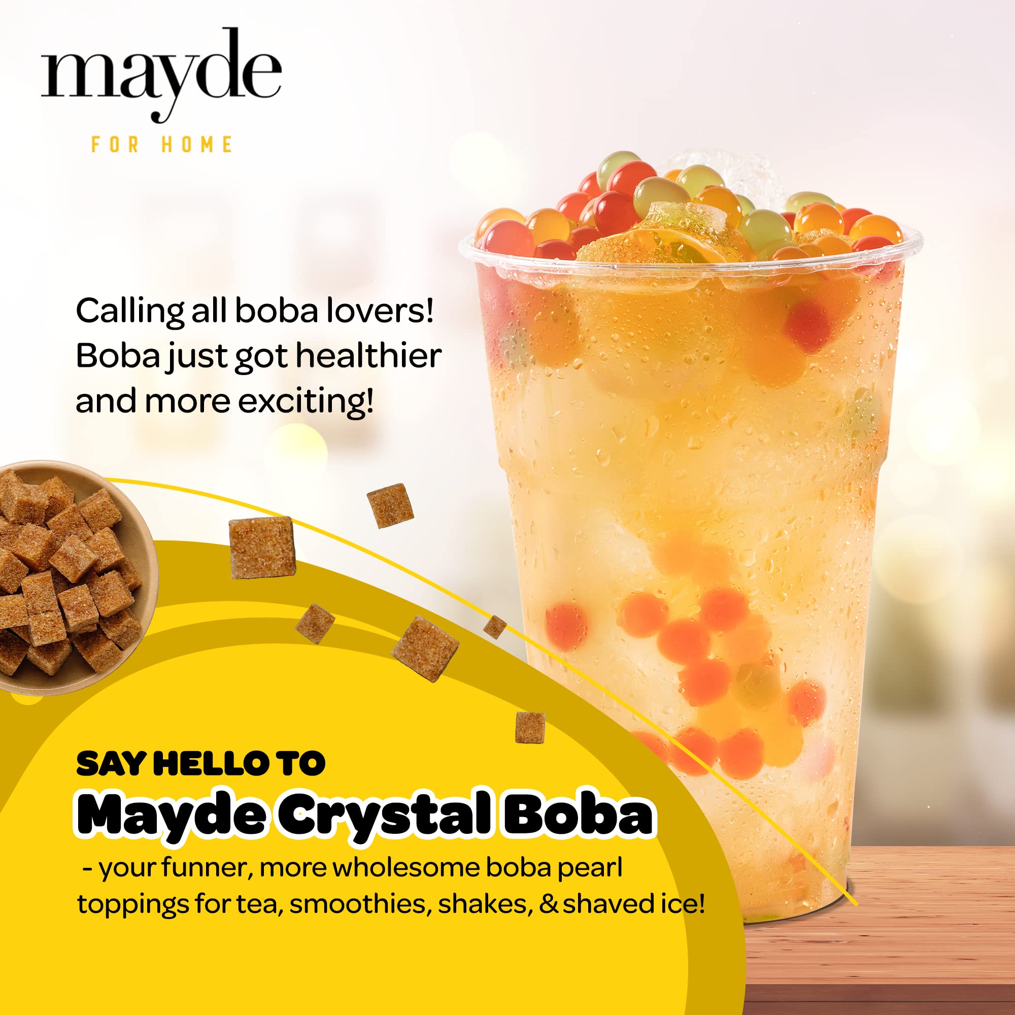 Snapklik.com : Mayde Crystal Boba For Bubble Tea Drinks Milk Tea Shaved ...