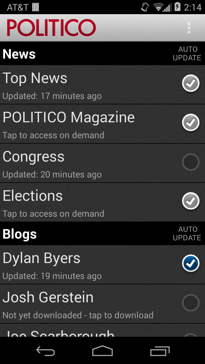 POLITICO - App on Amazon Appstore