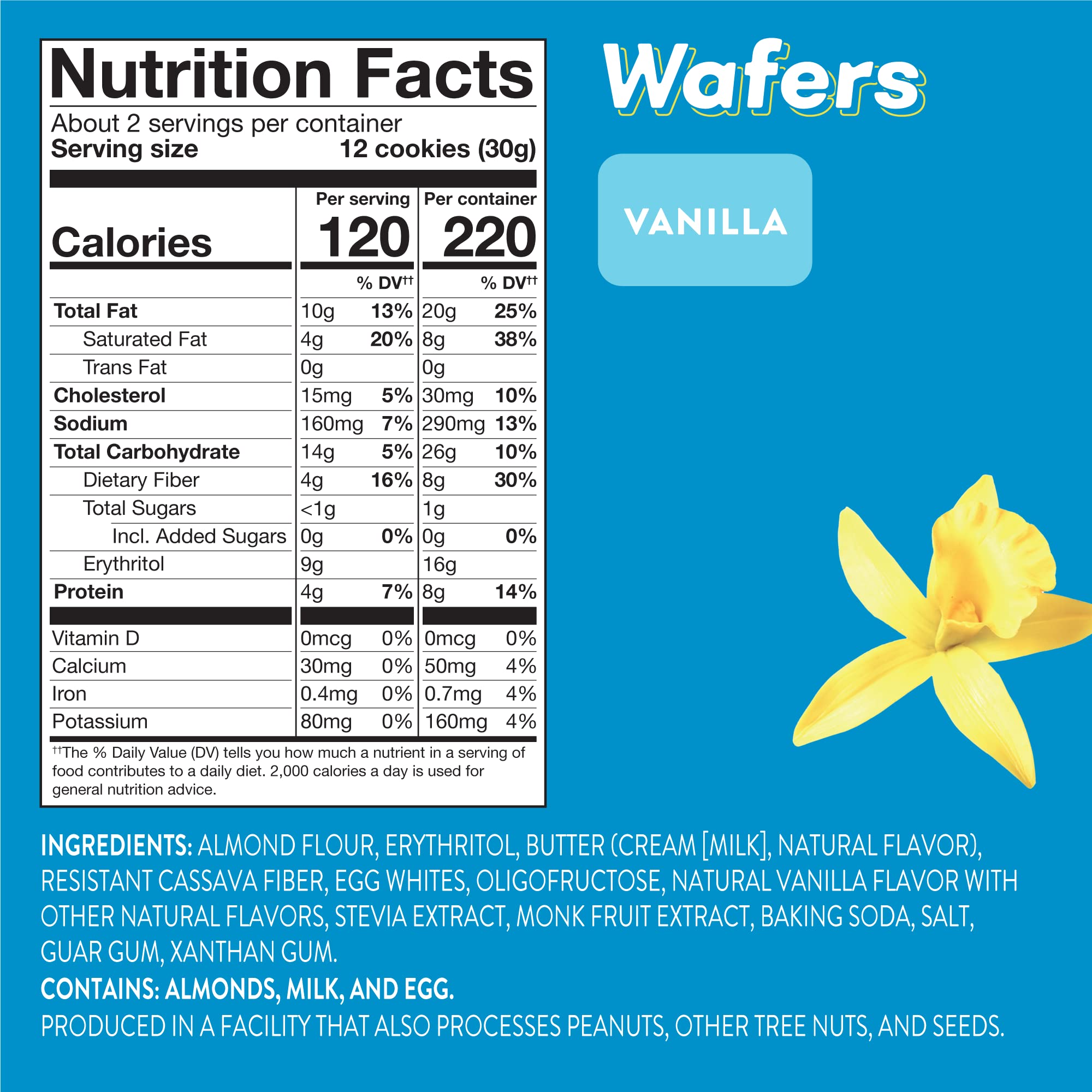 Snapklik.com : HighKey Gluten Free Vanilla Wafer Cookies - 6Pack Low ...