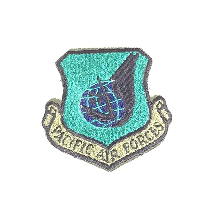 Buy USAF PACIFIC AIR FORCES Unit Patch - OD Green/Color - Veteran Owned ...