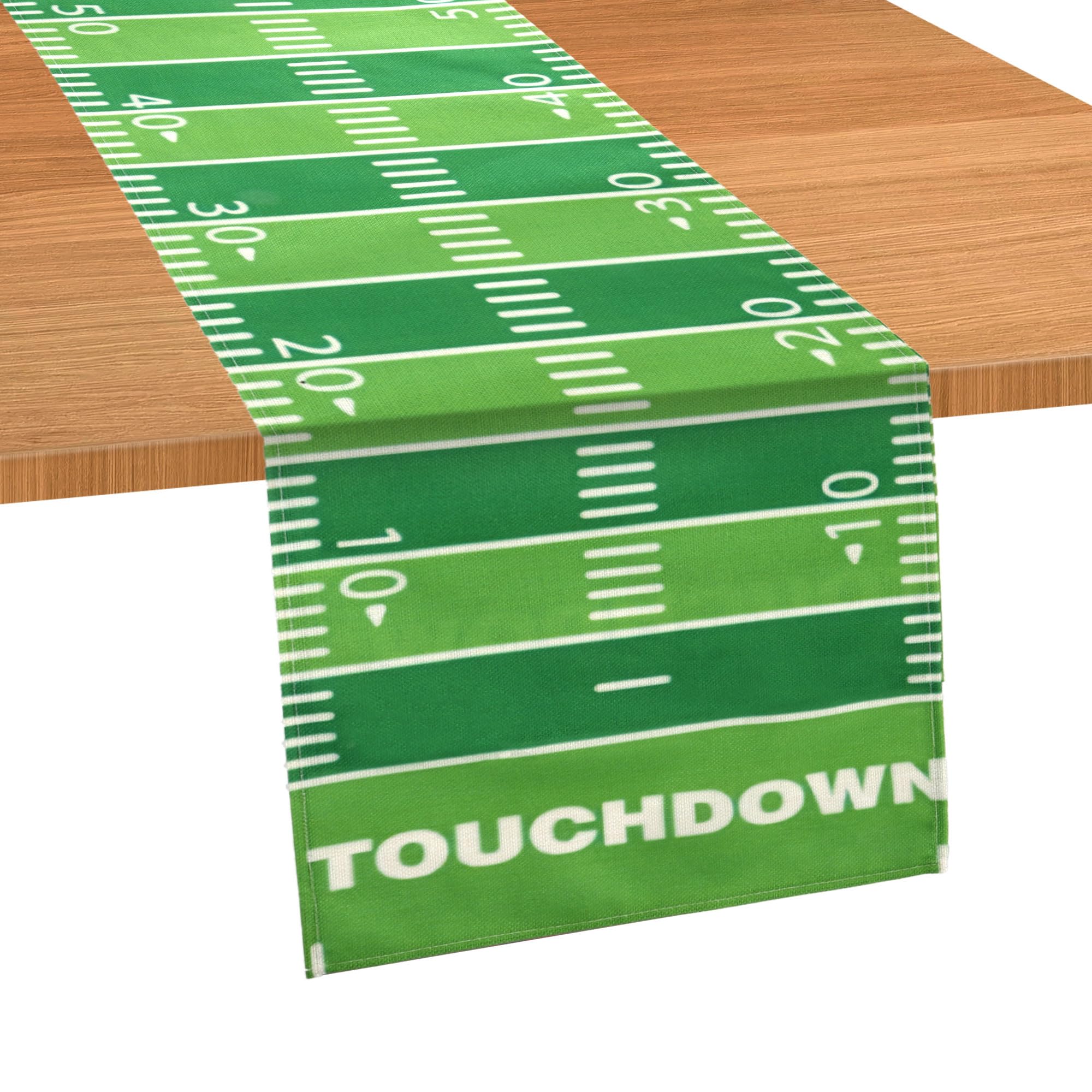 Amazon.com: Football Table Runner, Football Theme Party Tailgate ...