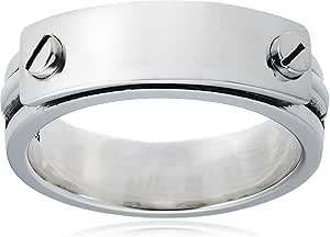 Amazon | [ドクターモンロー] Dr MONROE ビスプレートリング ナロー シルバー925 FC-94SE-SV-14 日本サイズ14号 | リング 通販