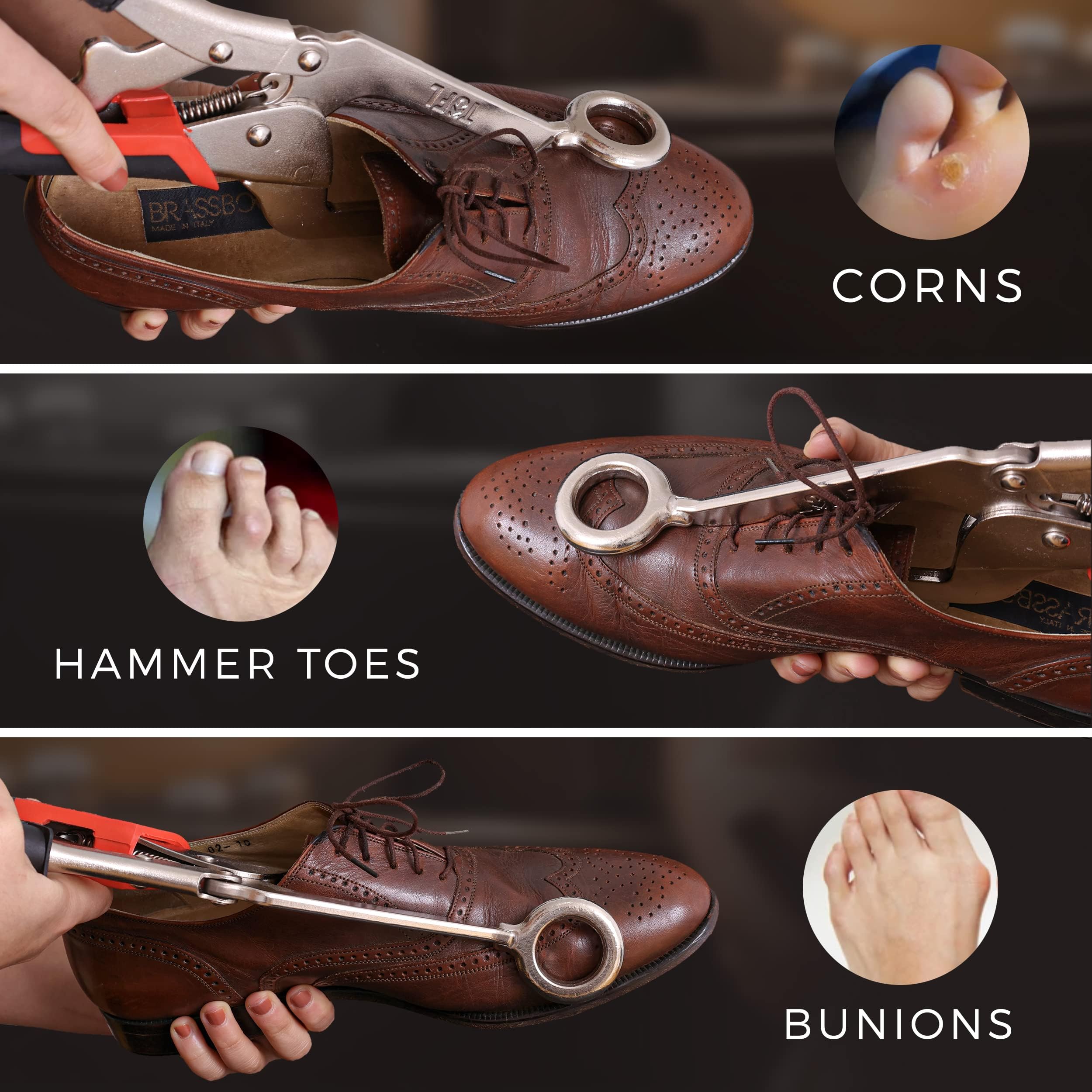 Snapklik.com : TOFL Hammer Toes Pain Relief Shoe Stretcher