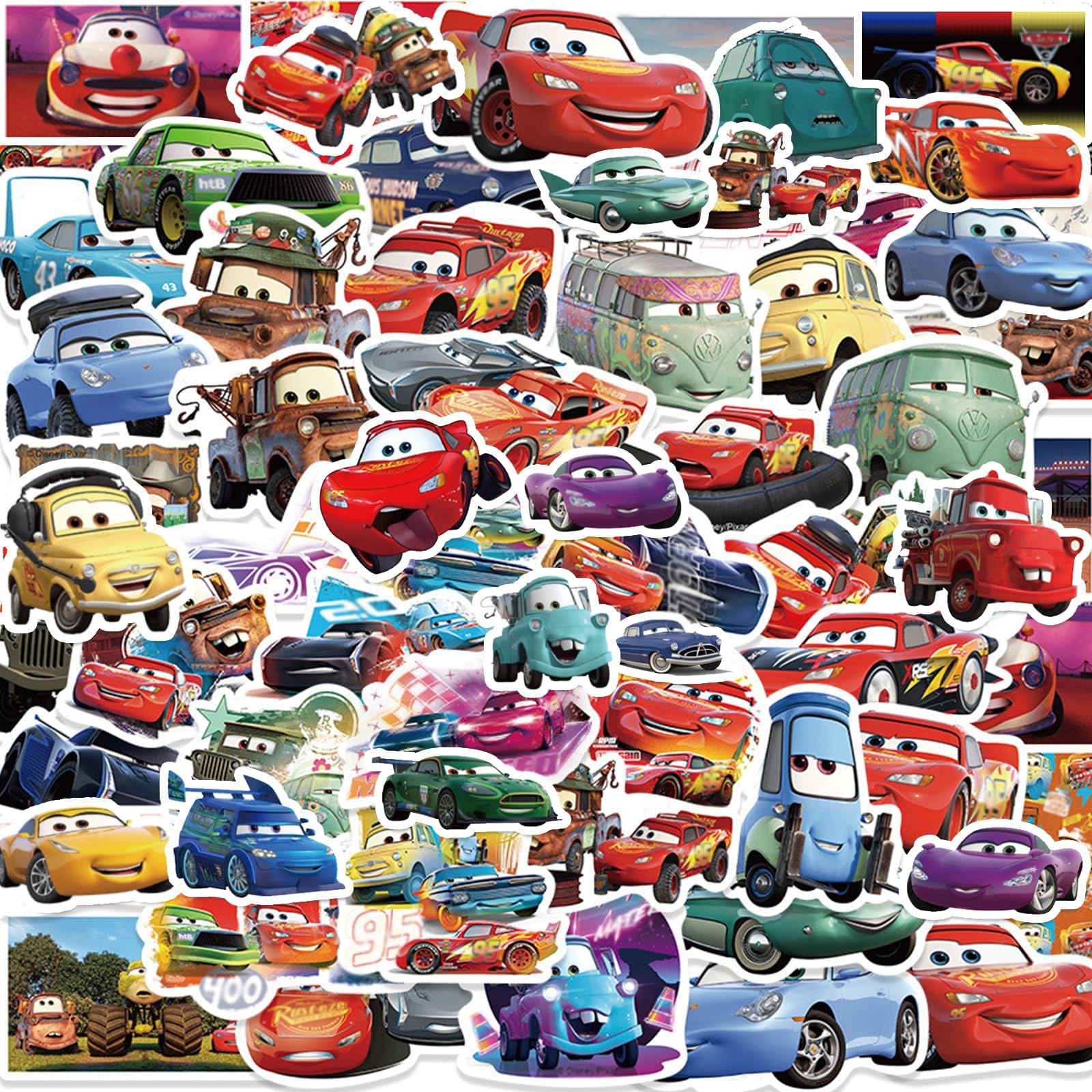 Amazon.com: Disney Cars Stickers and Activity Book Bundle (Over 1000 ...