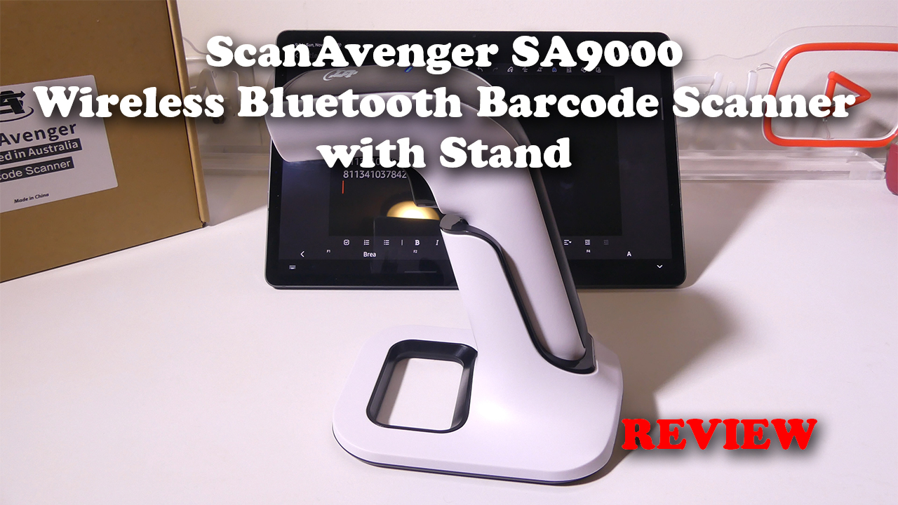 Watch ScanAvenger SA9000 Wireless Barcode Scanner REVIEW.mp4 on Amazon Live