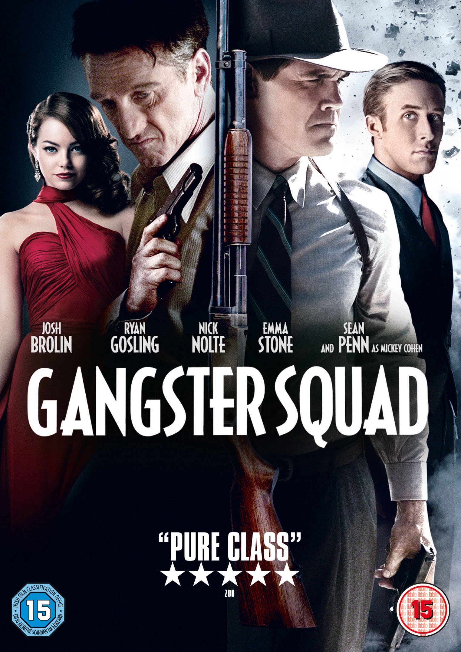 Gangster Squad [DVD] [2013]: Amazon.co.uk: Josh Brolin, Ryan Gosling ...