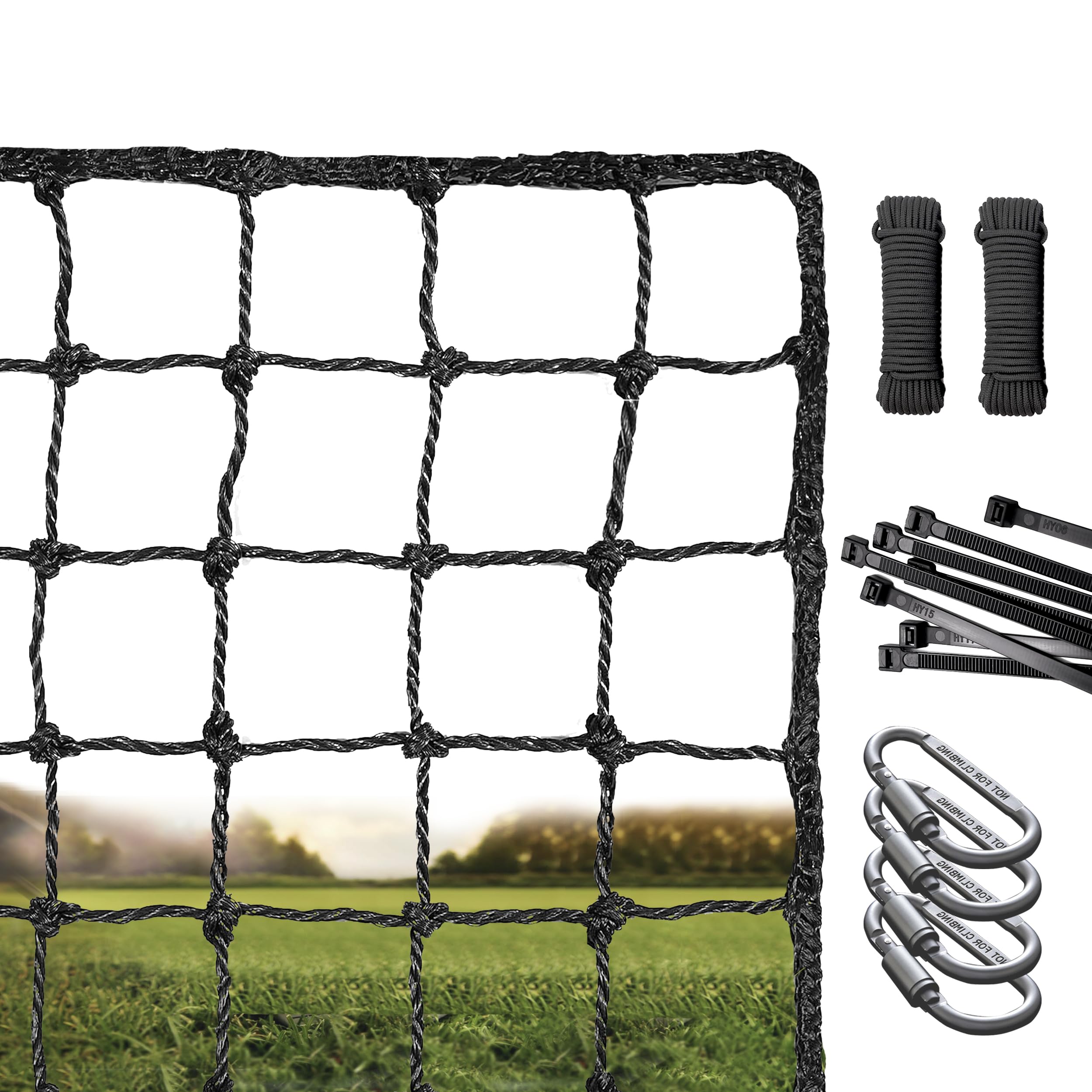 Amazon.com : Diolili Baseball Softball Backstop Nets, Heavy Duty Sports ...