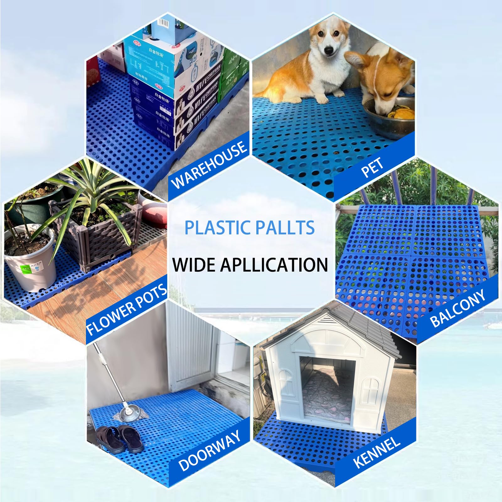 Snapklik.com : Plastic Pallets, Plastic Pallets For Basement Storage ...