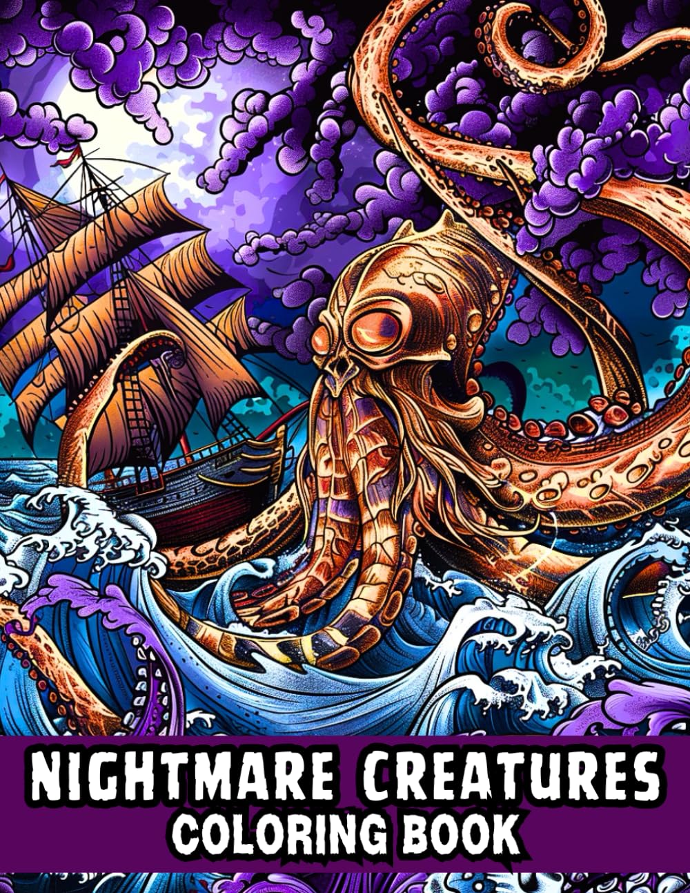 Amazon.com: Alien Nightmares Coloring Book for Adults: Explore A ...