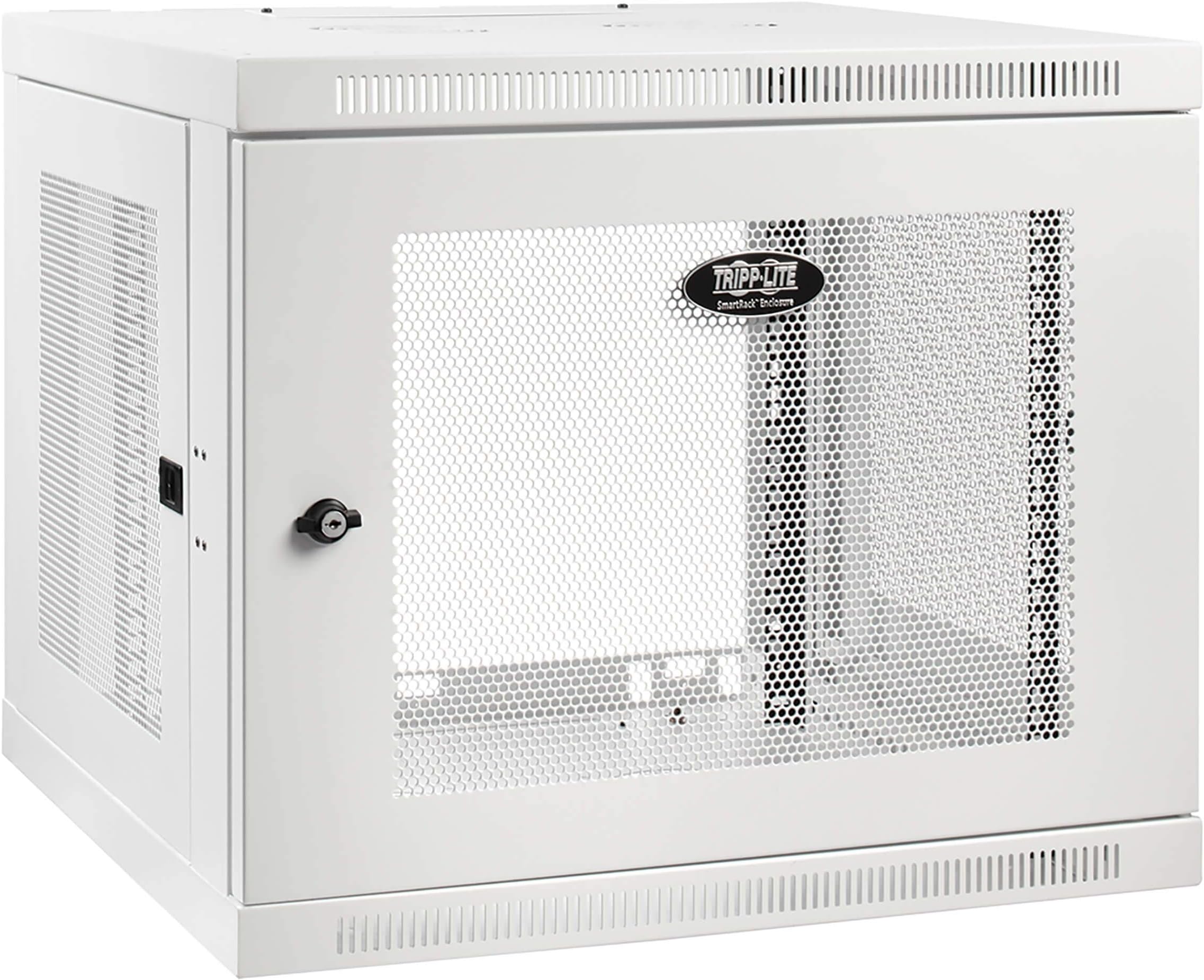 Amazon.com: Tripp Lite 9U Low-Profile Switch-Depth-Plus Wall-Mount Rack ...