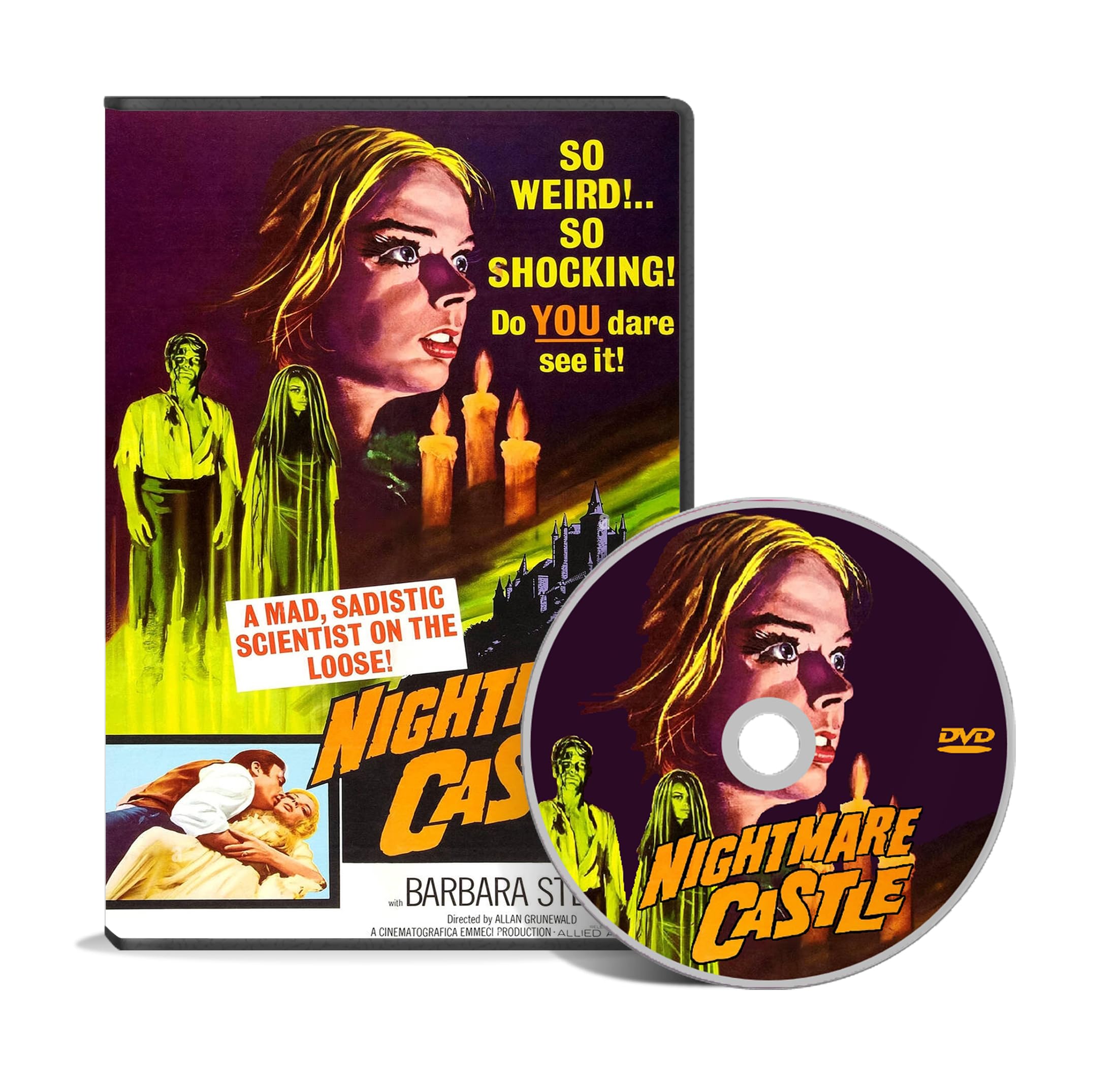 Amazon.com: Nightmare Castle (1965) Horror DVD : Movies & TV