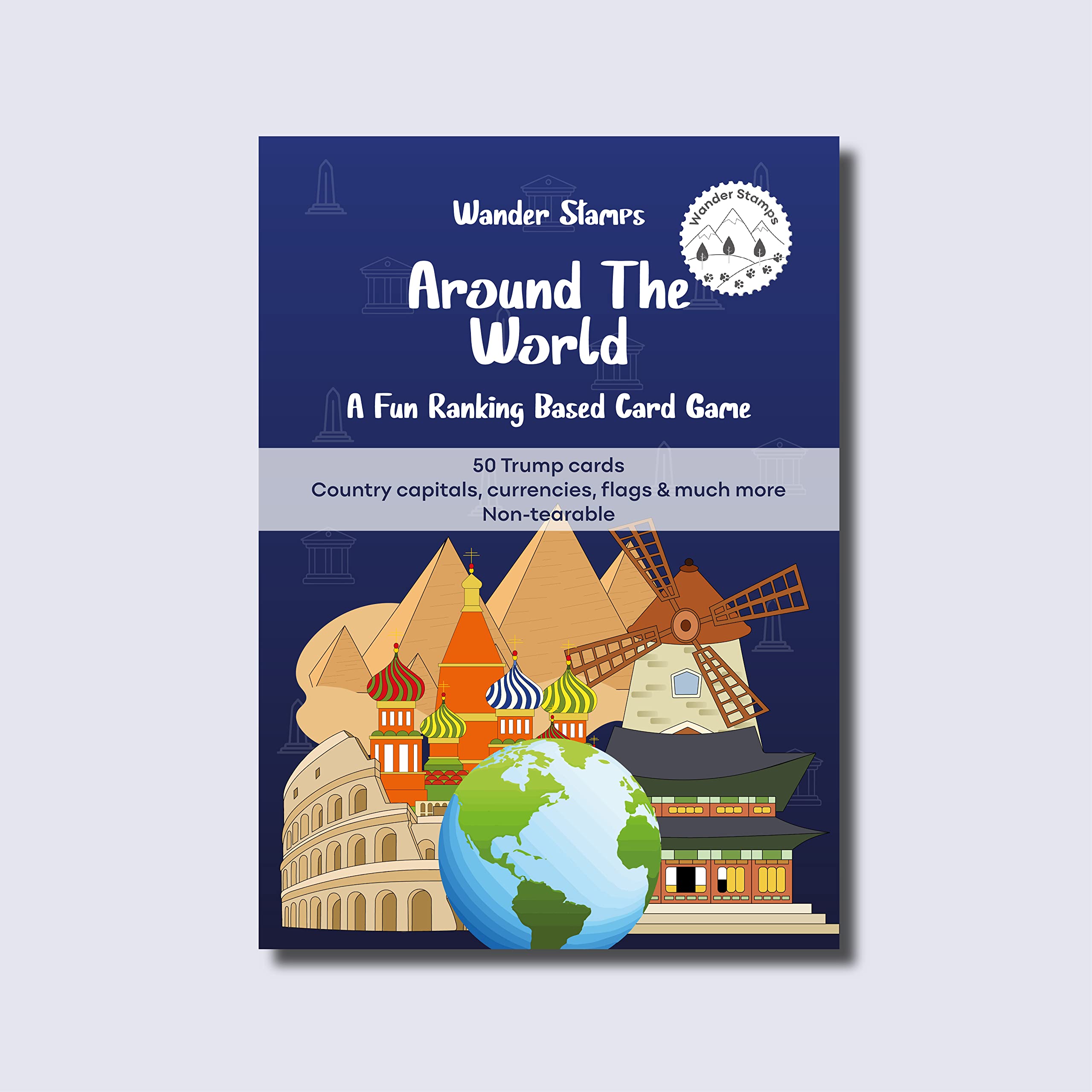 Buy Wander Stamps Around The World Flashcards and Trump Cards ...