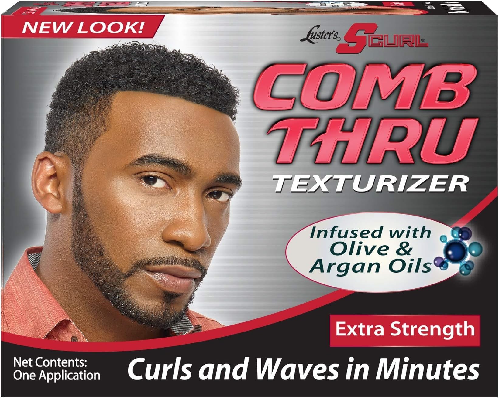 Amazon.com : Luster's SCurl Comb Thru Texturizer Kit (Regular Strength ...