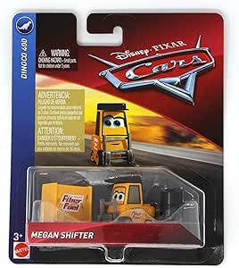 Disney Pixar Cars Megan Shifter Dinoco 400 Fiber Fuel Pitty Die Cast ...