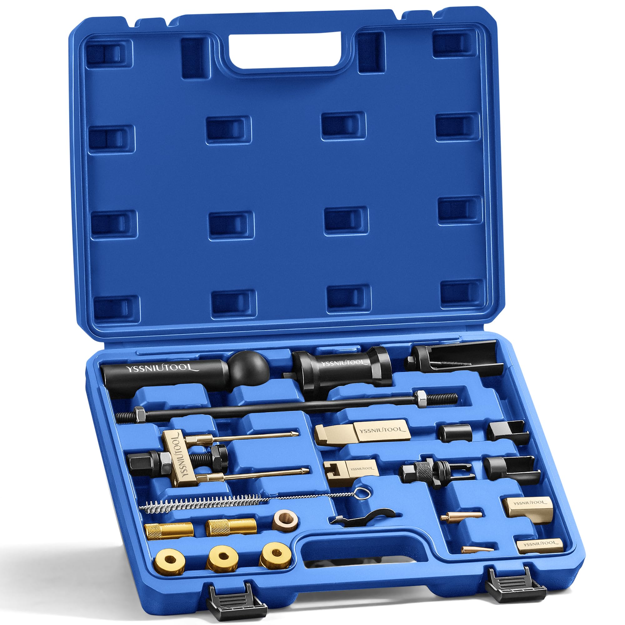 Amazon.com: Fuel Injector Removal Puller Kit Injector Seal Install Tool ...