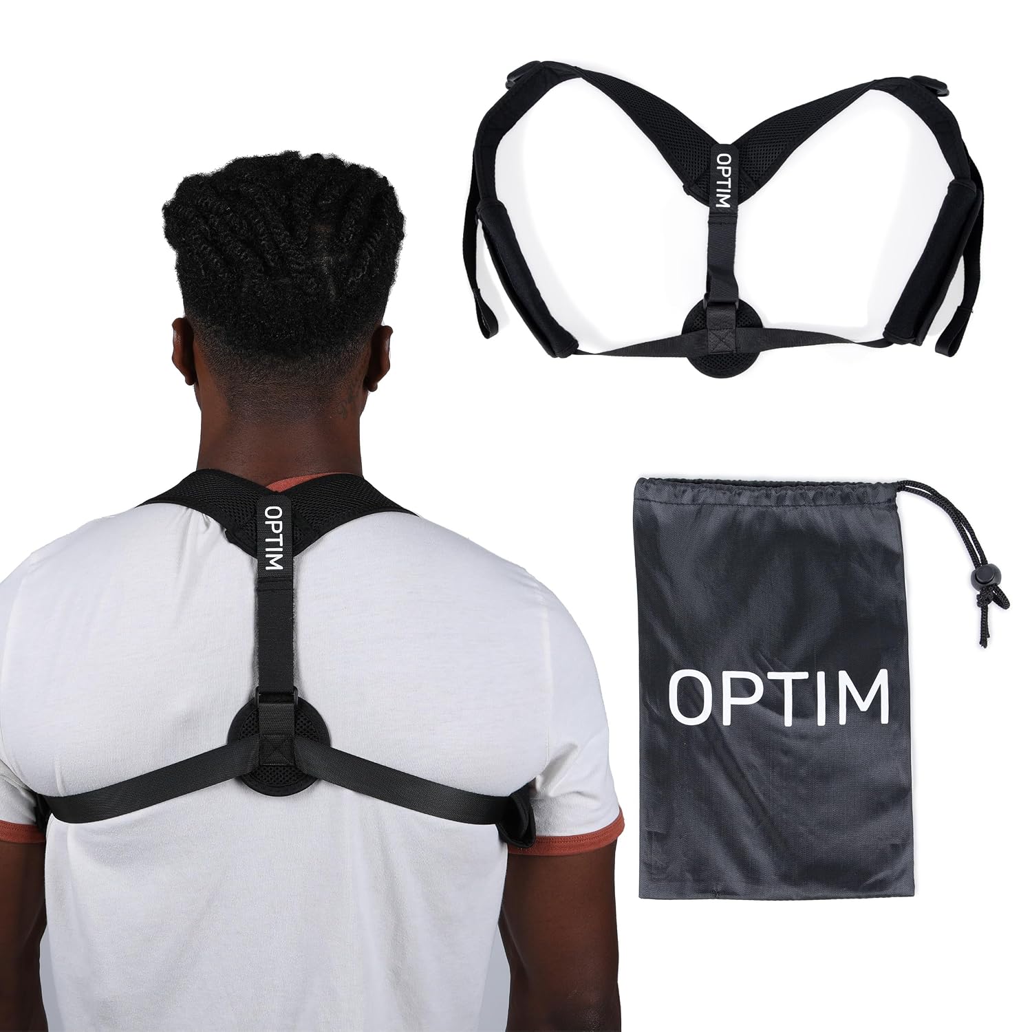 Amazon.com: Posture Corrector & Brace for Men and Women with Adjustable ...