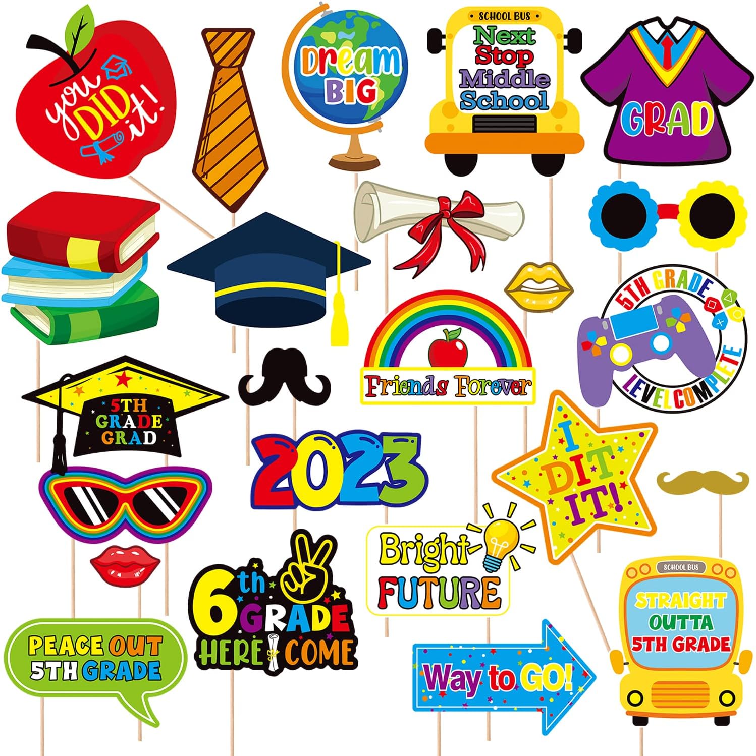 Amazon 5TH Grade Graduation Photo Booth Props 5TH Grade amazon-5th-grade-graduation-photo-booth-props-5th-grade