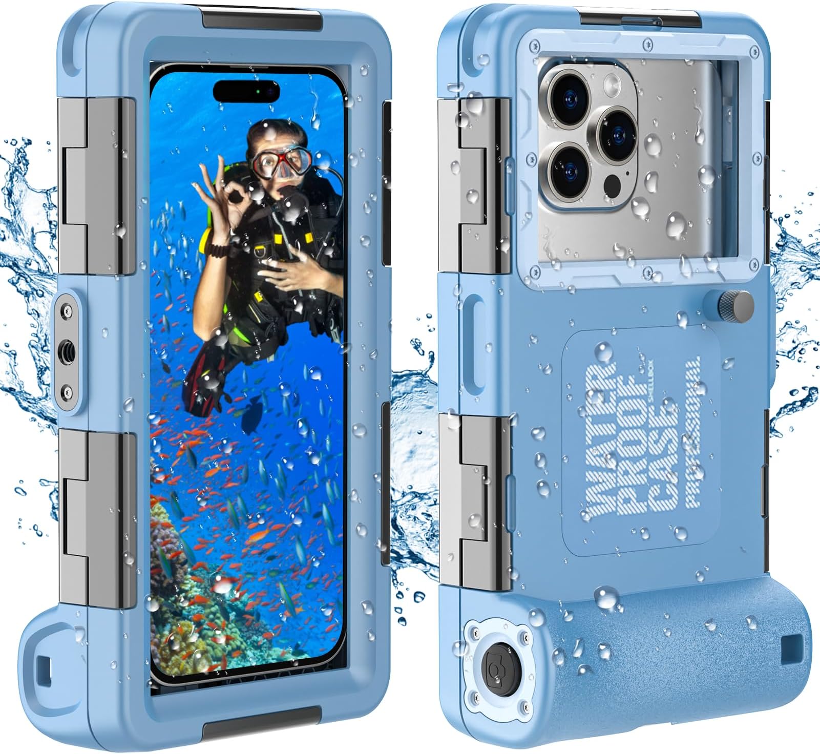Amazon.com: Underwater Snorkeling Diving Phone Case for iPhone 16/15/14 ...