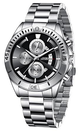 LONGBO Men's Watches Fashion Decorative Subdials Stainless Steel Band ...