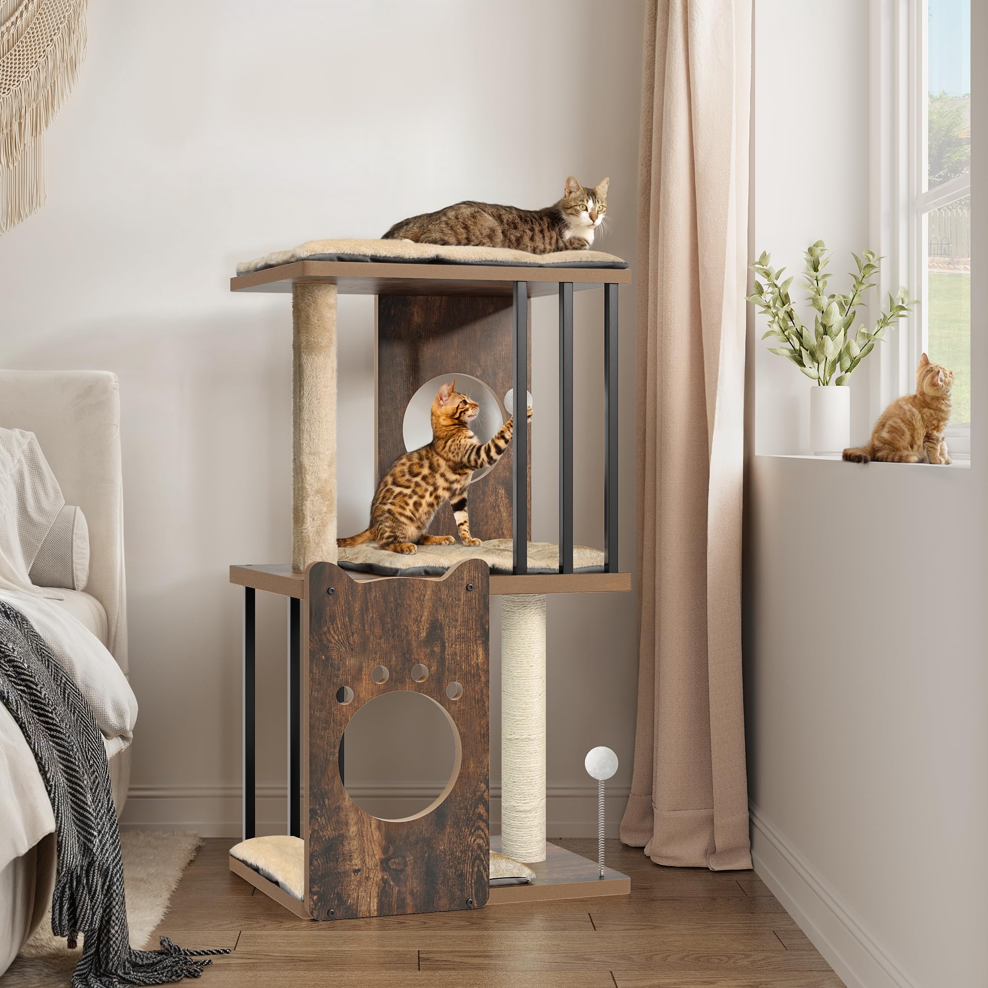 Modern Cat Tree Build