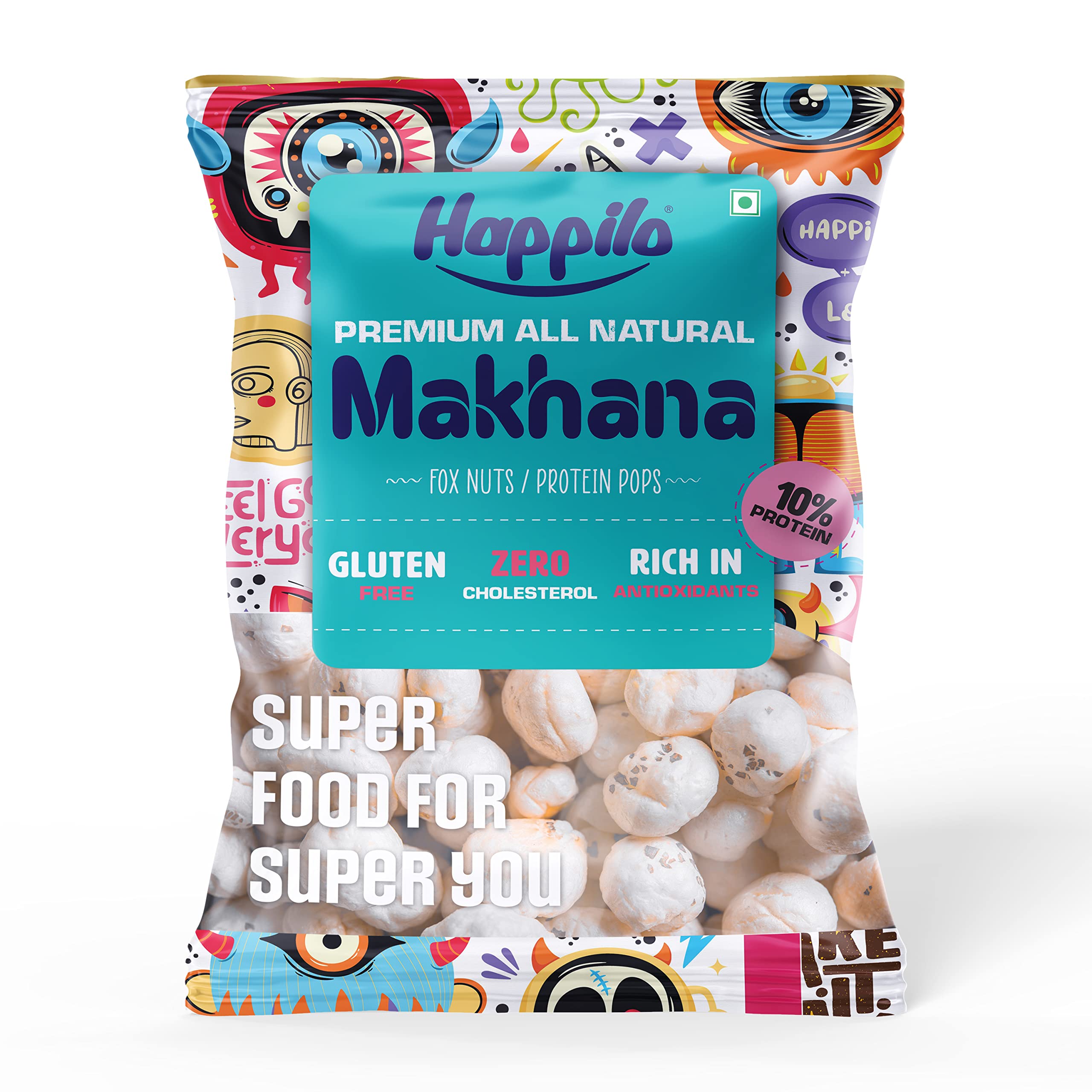 Happilo Premium All Natural Fox Nuts Phool Makhana Lotus Seed ...