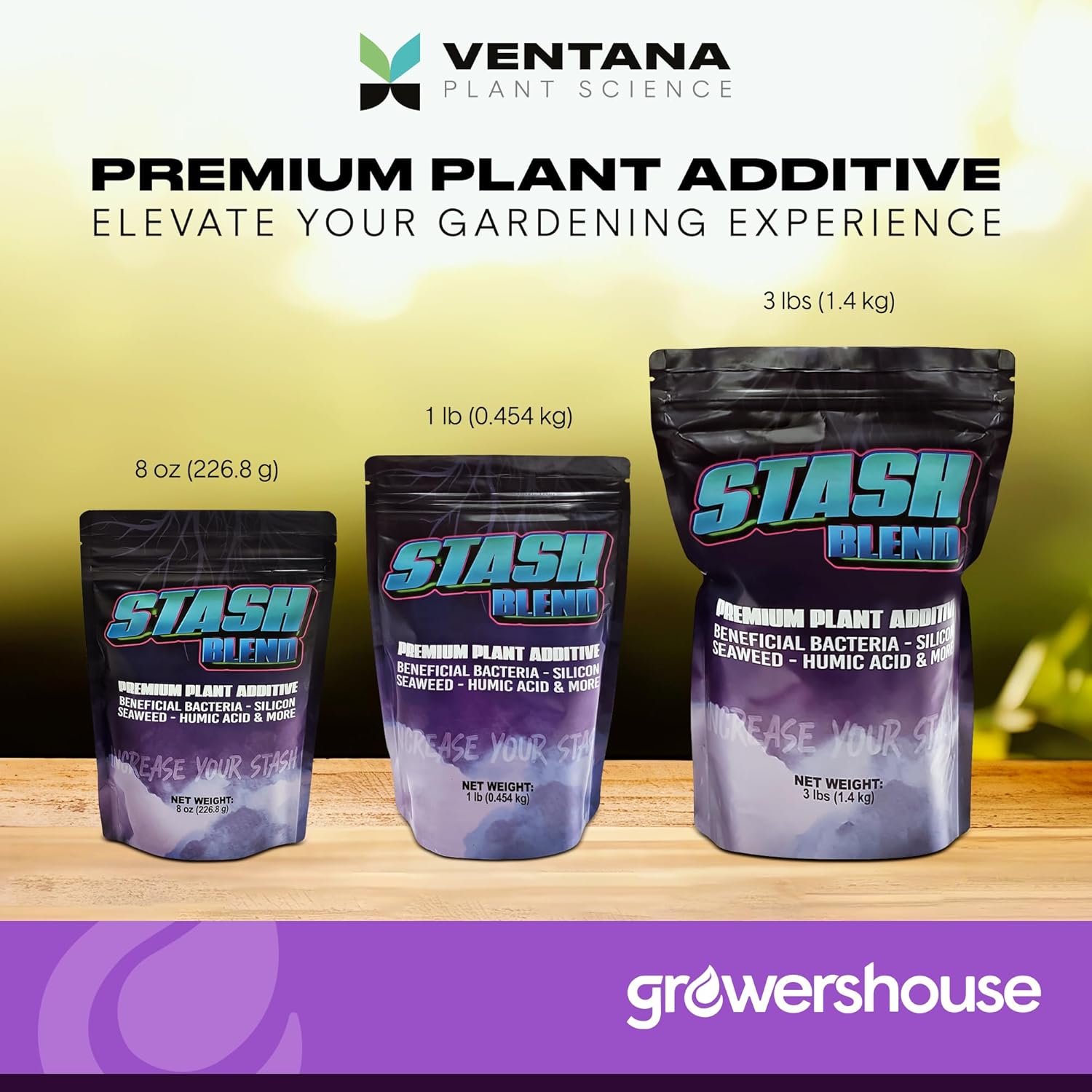 Stash Blend Premium Plant Additive Root Hormone for Plants - with Corn ...