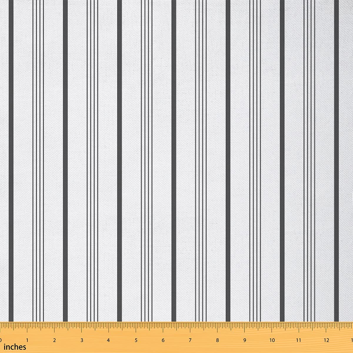 Amazon.com: Erosebridal Black White Stripe Fabric by The Yard ...