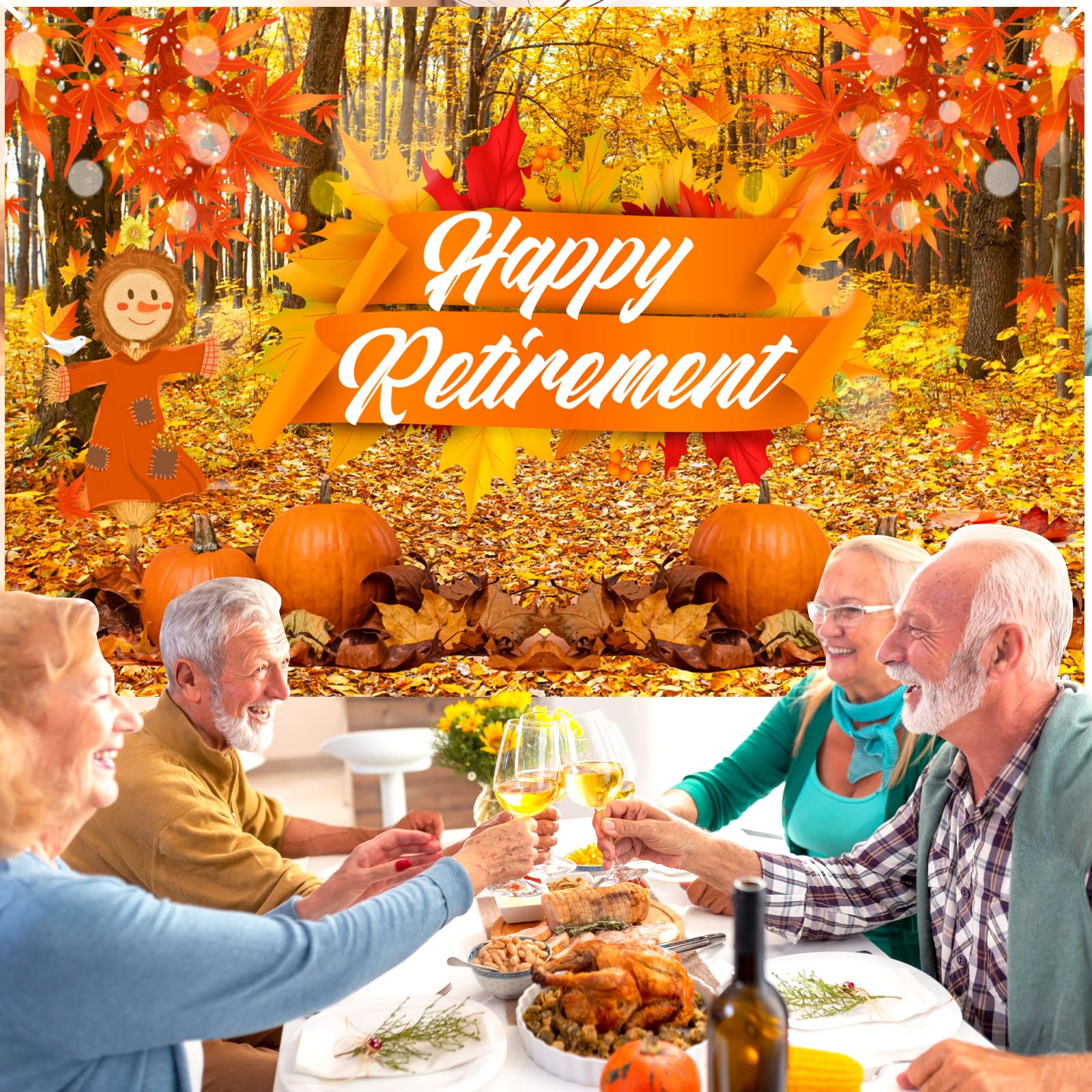 Business Autumn Themed Retirement Party
