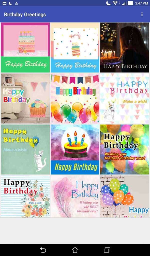 Happy Birthday Greetings - App on Amazon Appstore